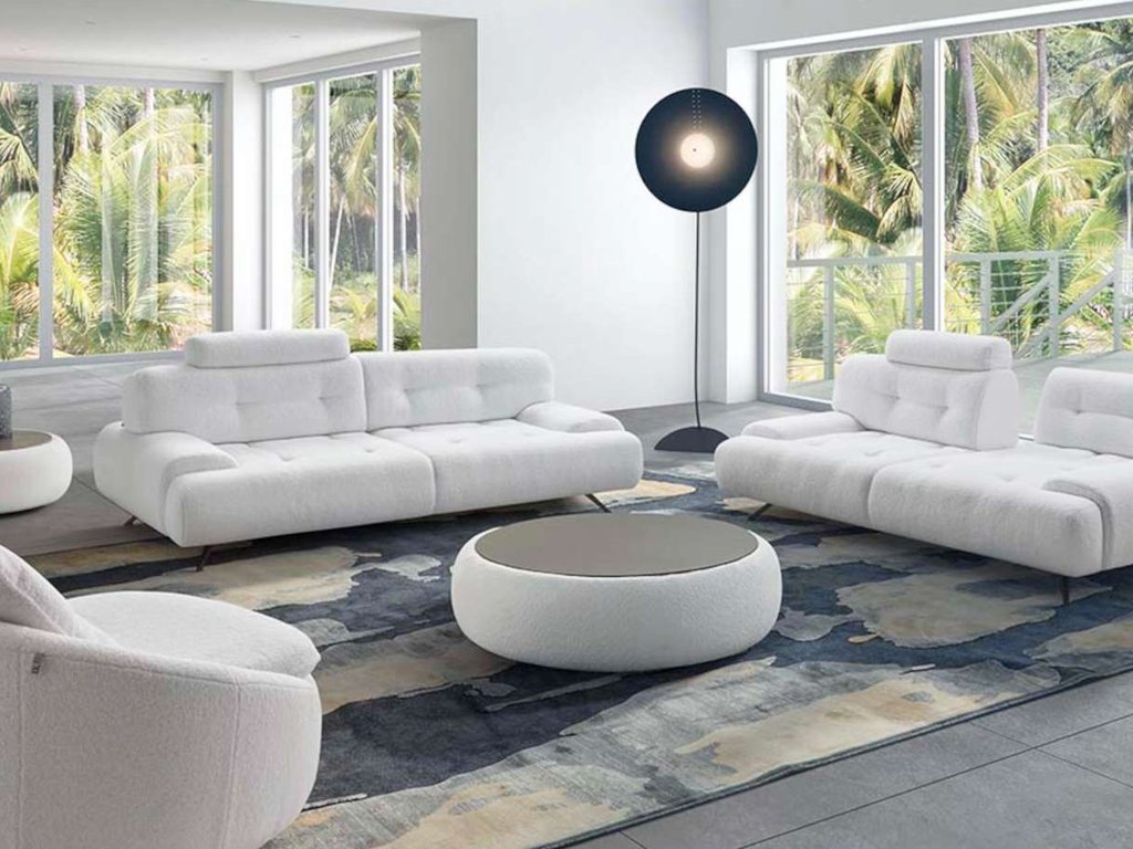 Canapés design VILLENEUVE LOUBET, canapés contemporains, Meubles design ...